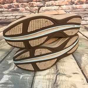 New Balance | Shoes | New Balance Rock Tone Tan Blue Walking Sneakers ...